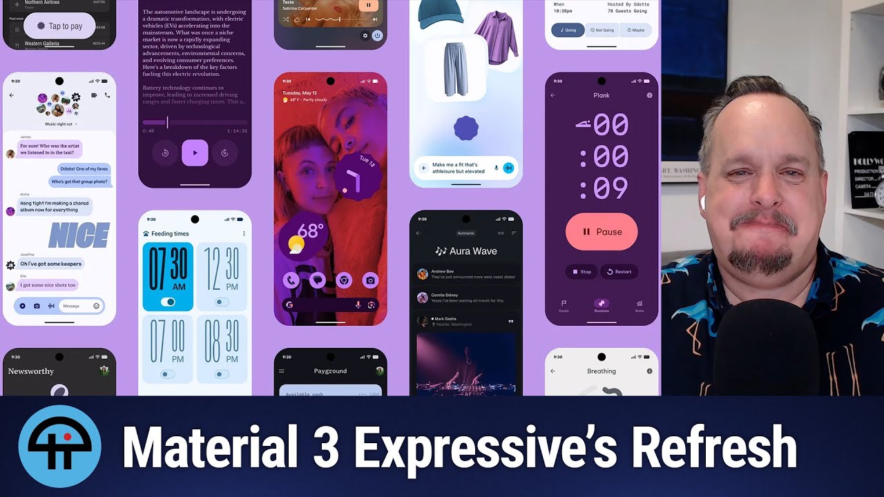 Android 16's Material 3 Expressive Design Refresh - YouTube