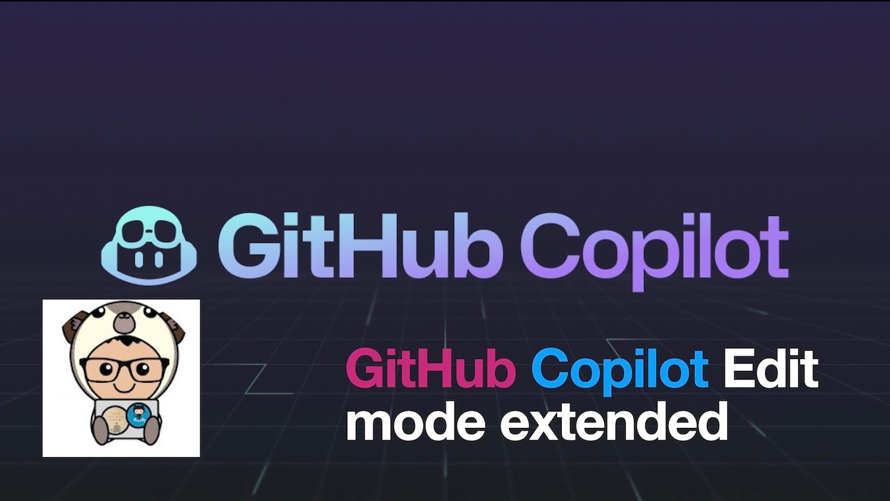 Unlock the power of GitHub Copilot Edit mode! - YouTube
