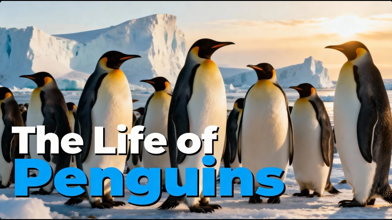 The Life of Penguins Stunning Wildlife Documentary in Antarctica - YouTube
