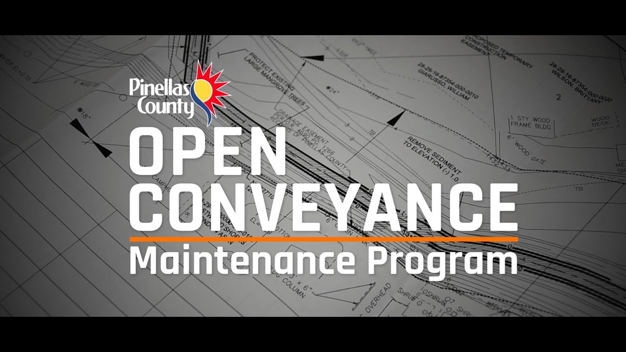 Pinellas County Open Conveyance Maintenance Program - YouTube