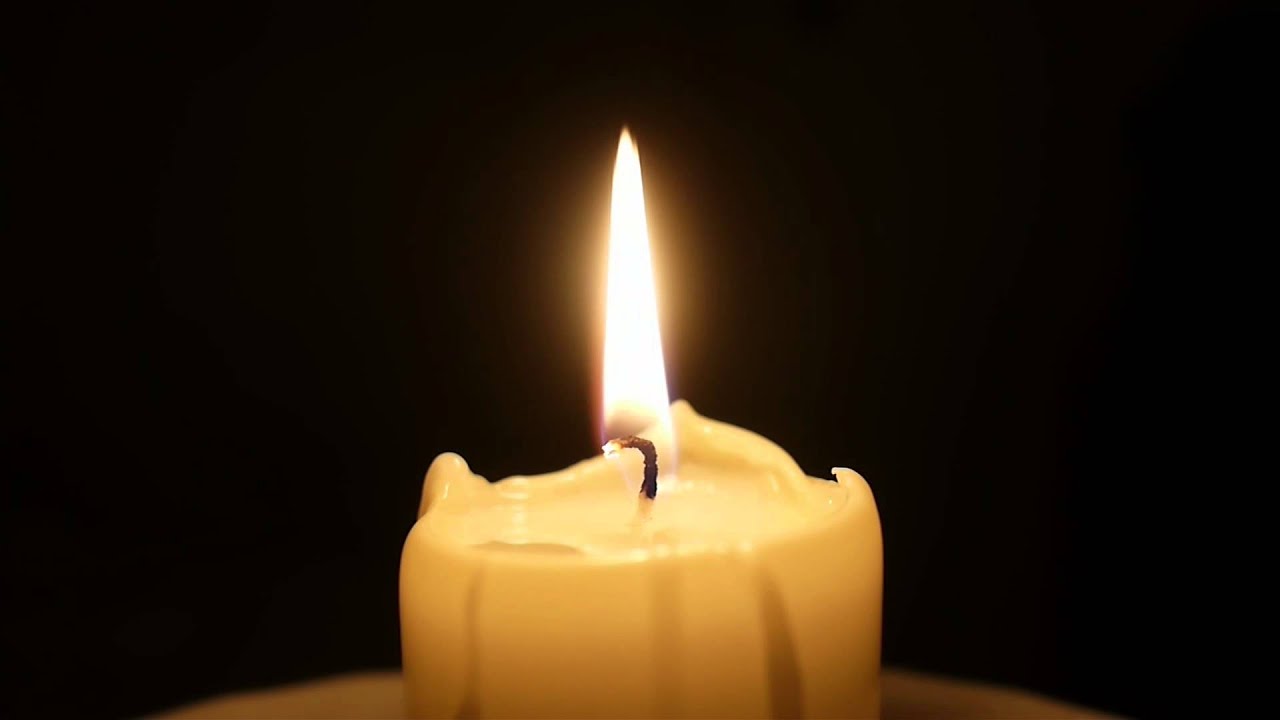 Royalty free videos (CC-BY) A candle burning - YouTube