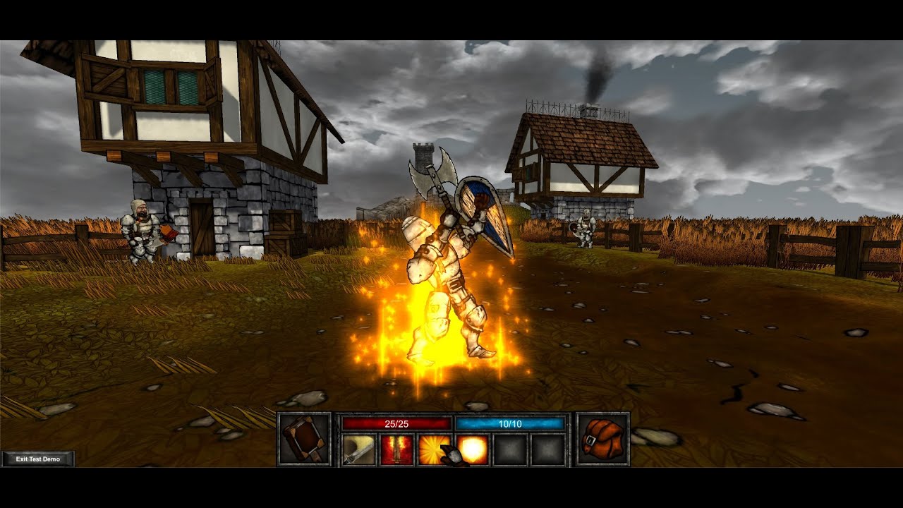 2.5D RPG Project - Devlog #4 - Player Movement, Item Shop, and a Big ol ...