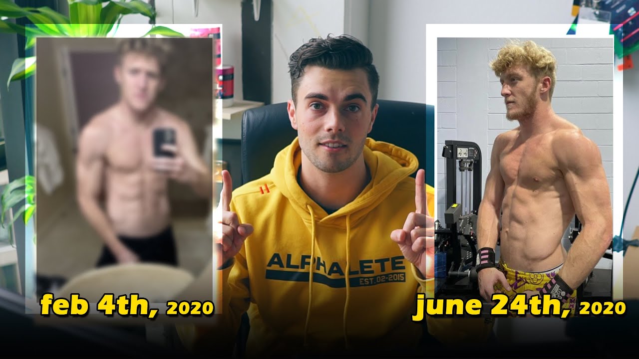 Tfue's ACTUAL REALISTIC Fitness Transformation - YouTube