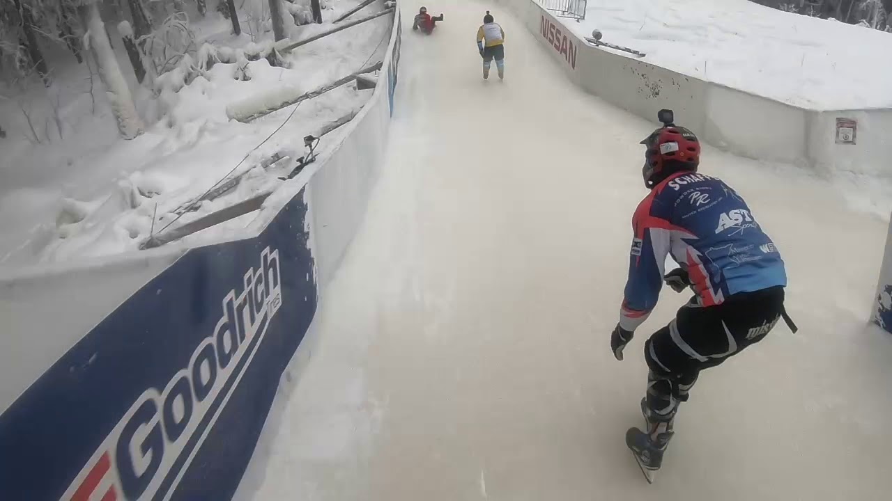 Worst crash of 2019 Red Bull Crashed Ice Season - YouTube