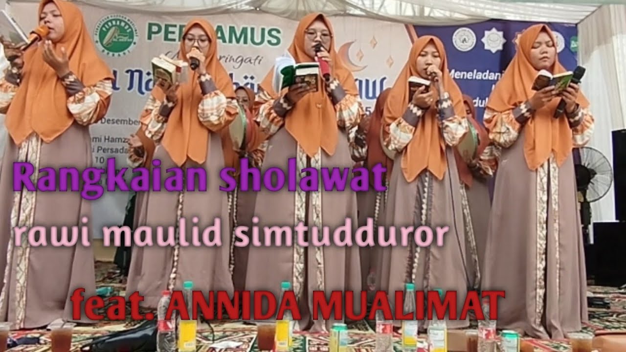 RANGKAIAN SHOLAWAT & RAWI SIMTUDDUROR - YouTube