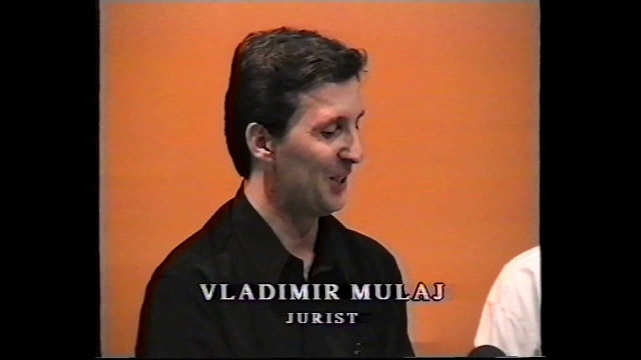 reforma ne drejtesi e kerkuar nga Vladimir Mulaj 1998 - YouTube
