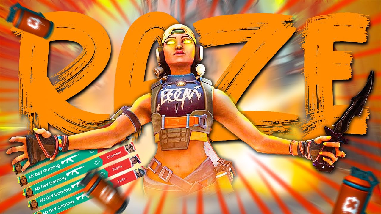 What a Top 0.1% Raze looks like | Valorant | Mr DsY Gaming - YouTube