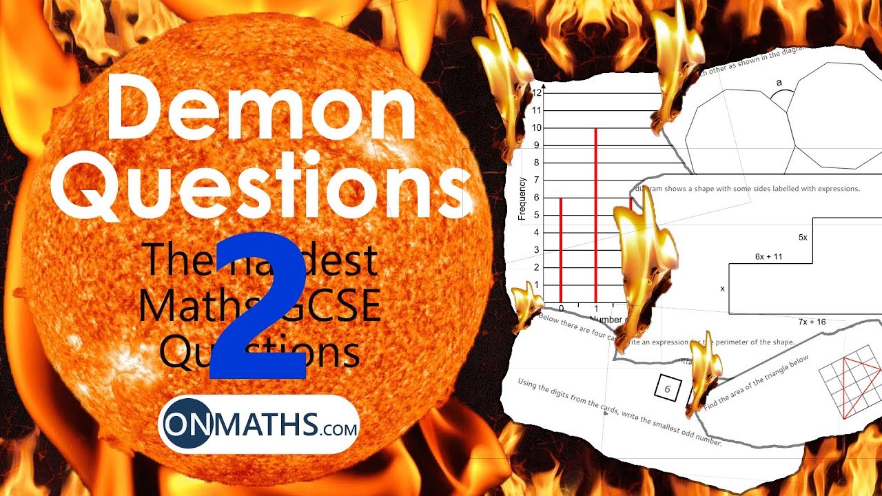 Demon 2 Foundation Calculator - Difficult Maths GCSE Questions (OnMaths ...