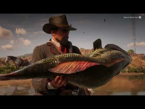 RDR2 Fishing and Trapper Clothes - Legendary Muskie, Redfin Pickerel ...