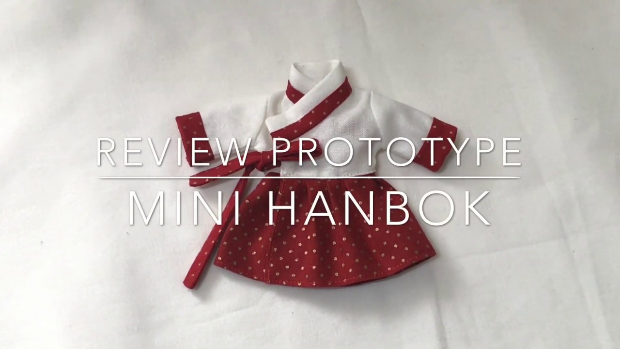 Review prototype Mini HANBOK for my workshop class Sep 2019 - YouTube