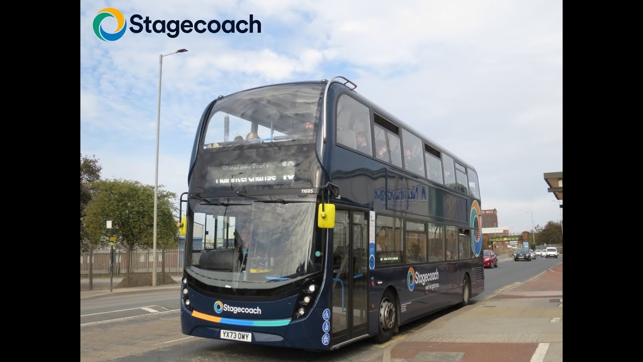 Stagecoach East Midlands 11685 YX73 OWY 2025-10-11 - YouTube