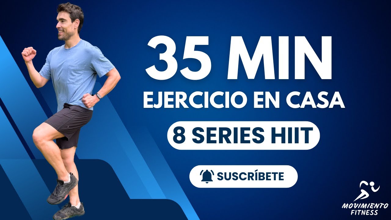 35 MIN de CARDIO en CASA | Diversión | Pierde PESO | Quema Grasa | HIIT ...