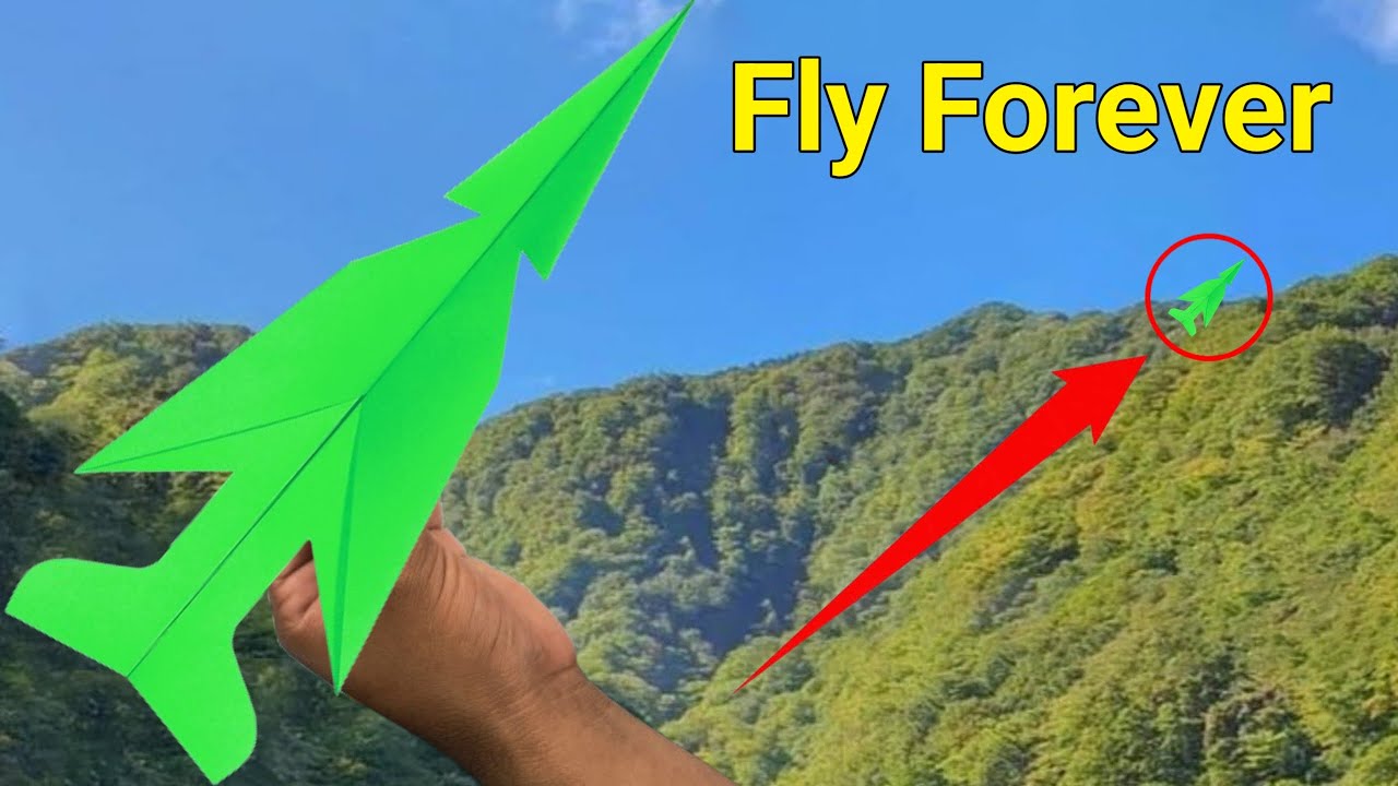 How To Make A Paper Plane. - YouTube