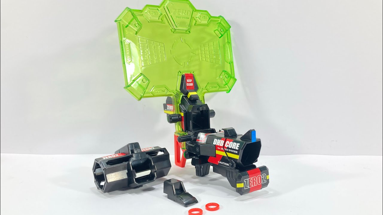 battle b-daman DHB CORE BLACK ARMOR zero 2 system unboxin y armado en ...