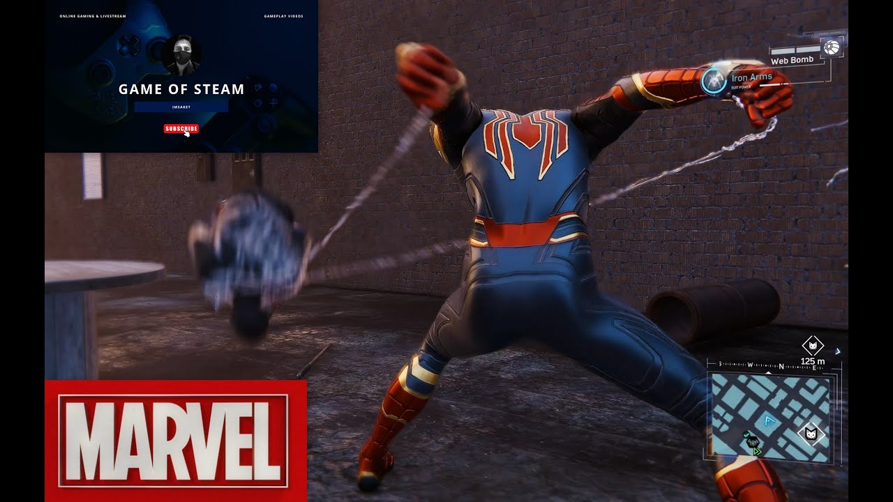 Marvel's Spiderman Remastered - Thug Crimes in Iron Spider Suit ...