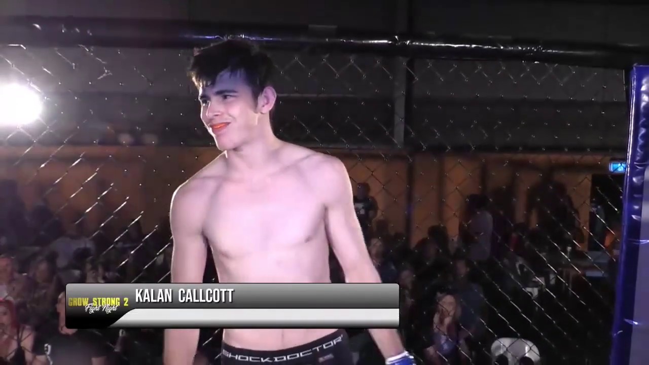 Grow Strong Fight night 2 Kalan callcott vs Nathan Peckett - YouTube