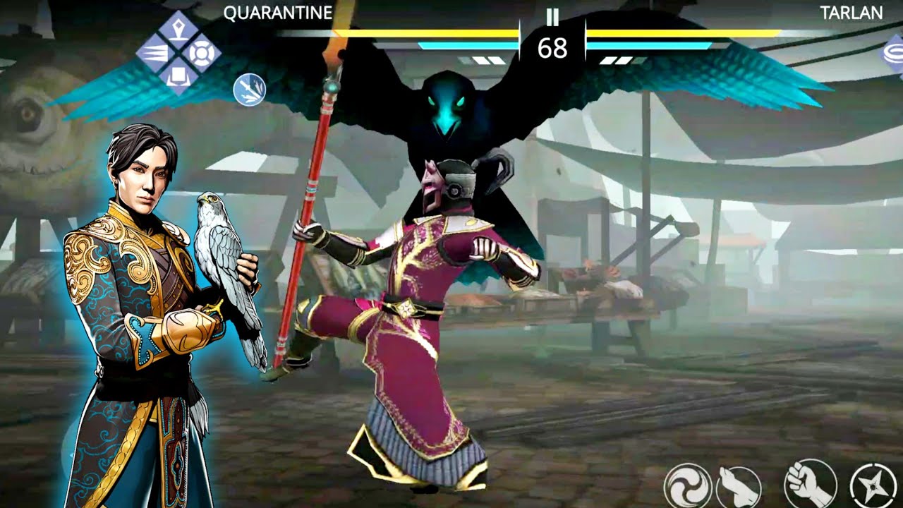 Shadow fight 3 Boss Tarlan fight (Marcus plane part 2) - YouTube