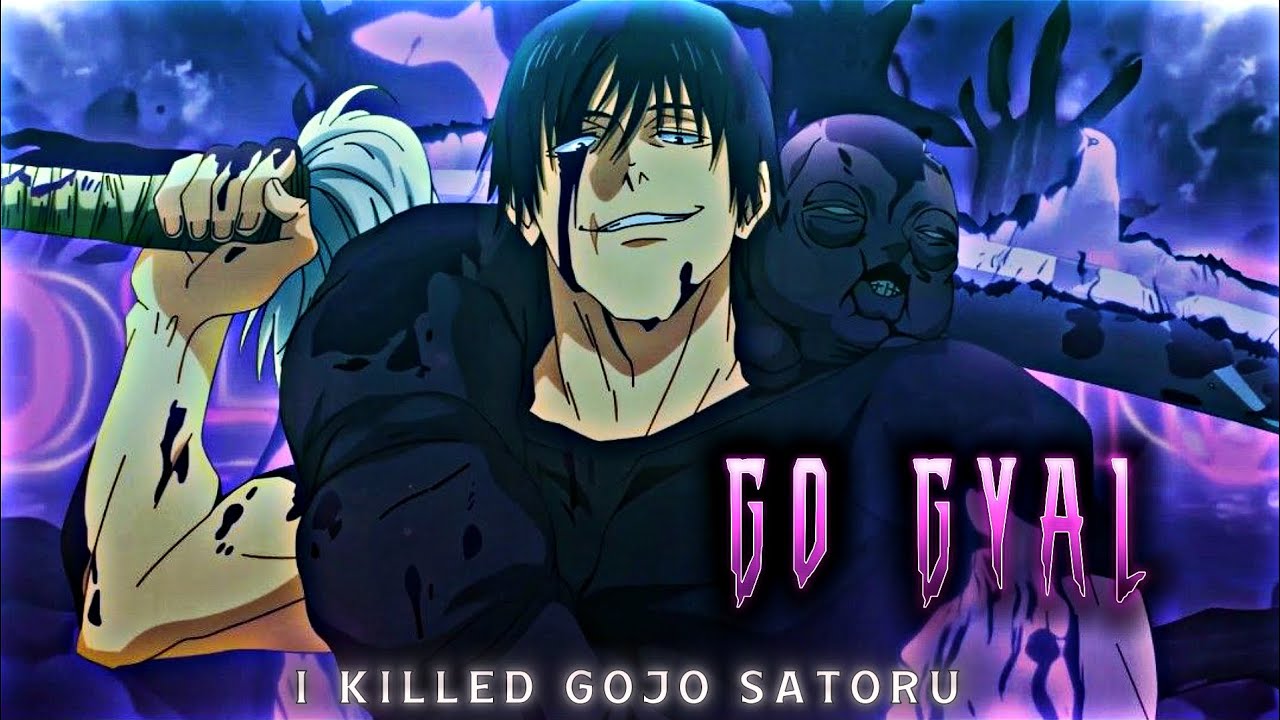 TOJI FUSHIGURO EDIT | GOJO | GO GYAL MUSIC | ALIGHTMOTION EDIT | AE ...