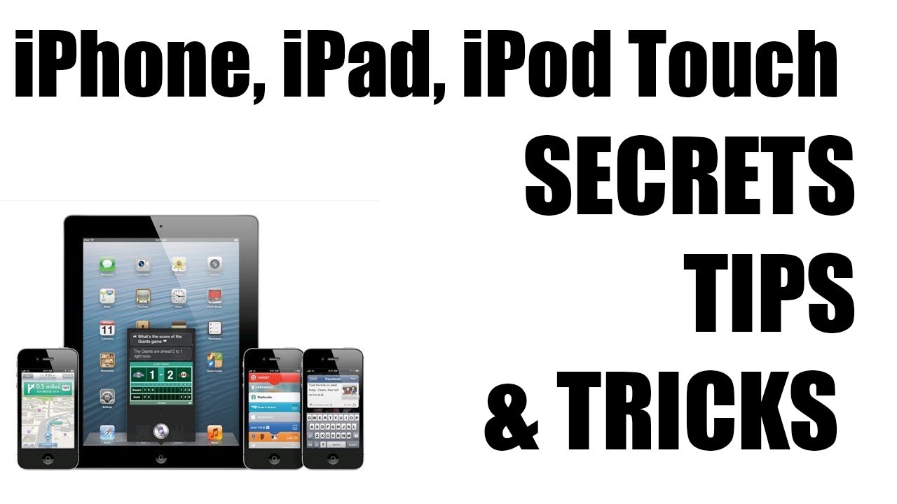 iPhone, iPad & iPod Touch Secrets, Tips, And Tricks Part 2 - YouTube
