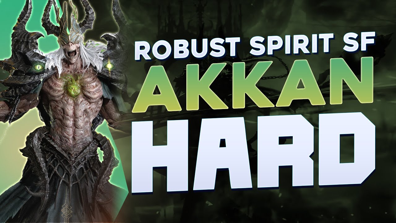 Gate 1-3 Hard Akkan Robust Spirit Soulfist Gameplay and Commentary ...