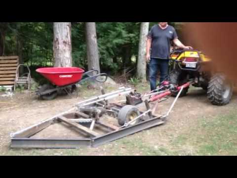 Gratte Sentier,vtt,atv - YouTube