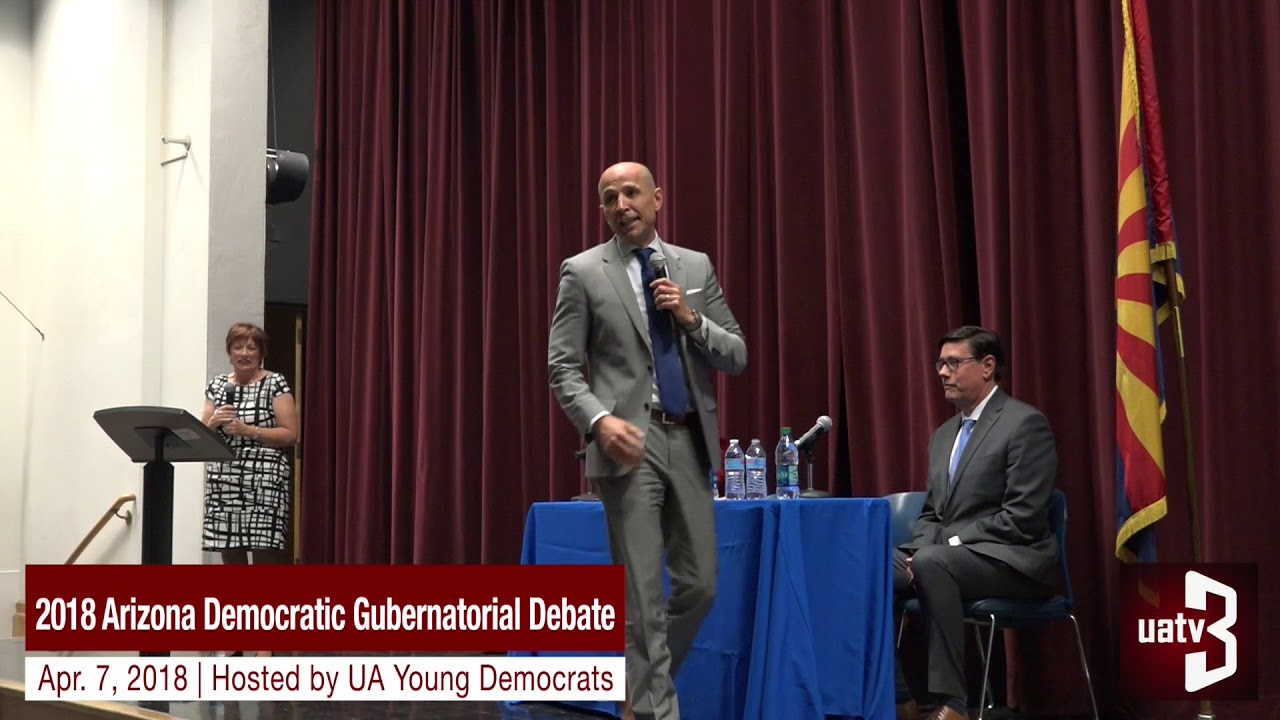 2018 Arizona Democratic Gubernatorial Debate, Hosted by UA Young ...