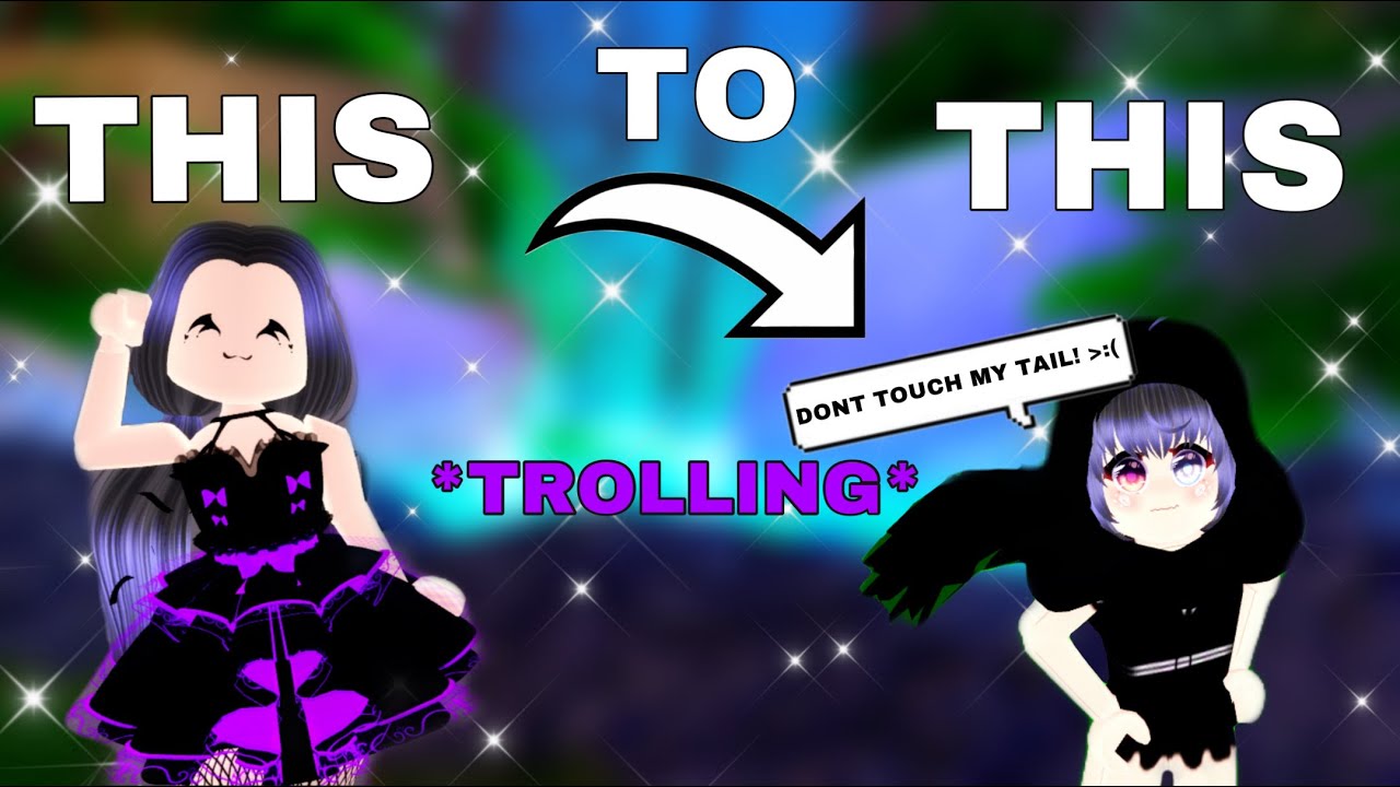 TROLLING AS SMOL BEANS IN ROYAL HIGH *MUST WATCH* - YouTube