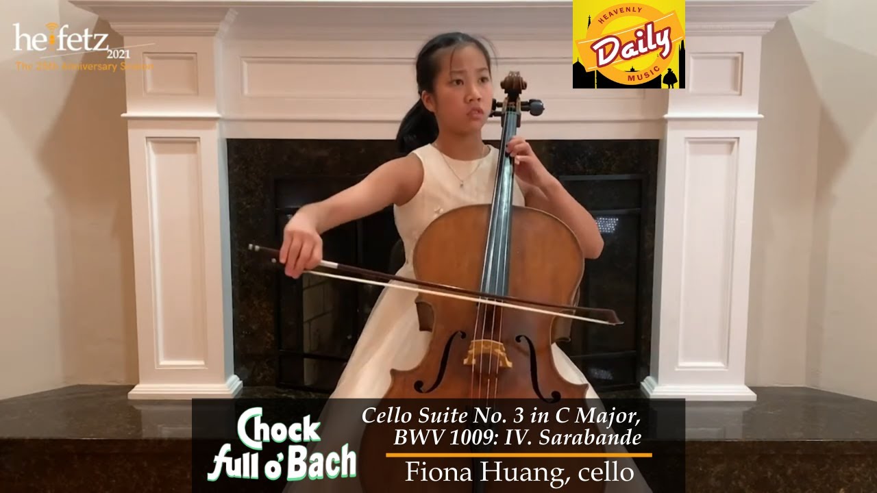 Chock Full O'Bach: Sarabande from Cello Suite No. 3 in C, BWV 1009 ...