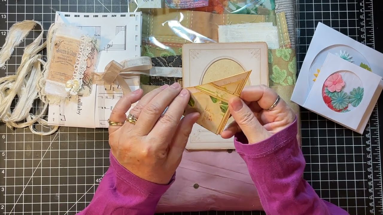 Making Ephemera from Vintage Finds! - Craft with Me! - YouTube