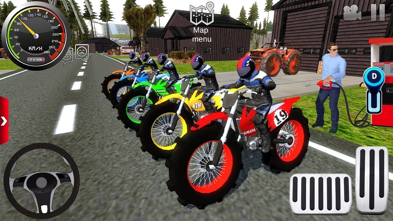 Motor Dirt Bikes driving Extreme Off-Road #7 - Offroad Outlaws motor ...