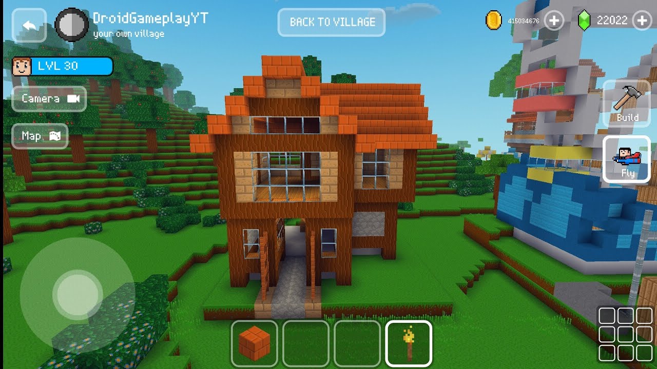 Simple House - Block Craft 3d: Building Game - YouTube