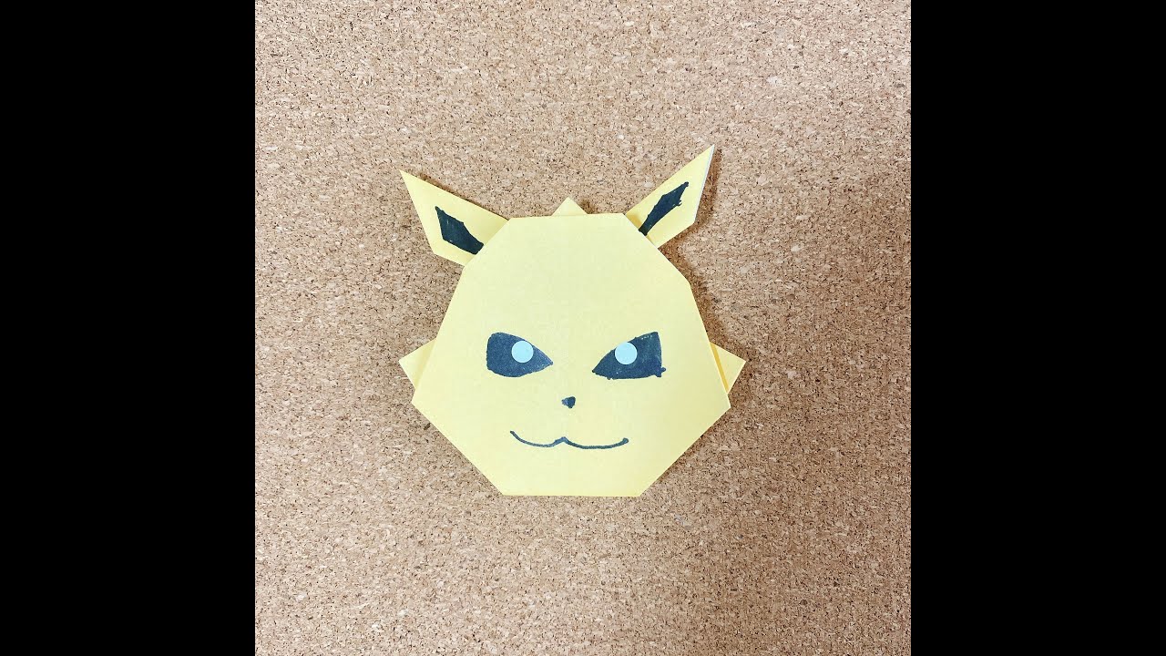 Anime Origami easy video (normal speed) 😆😆😆 | Jolteon - YouTube