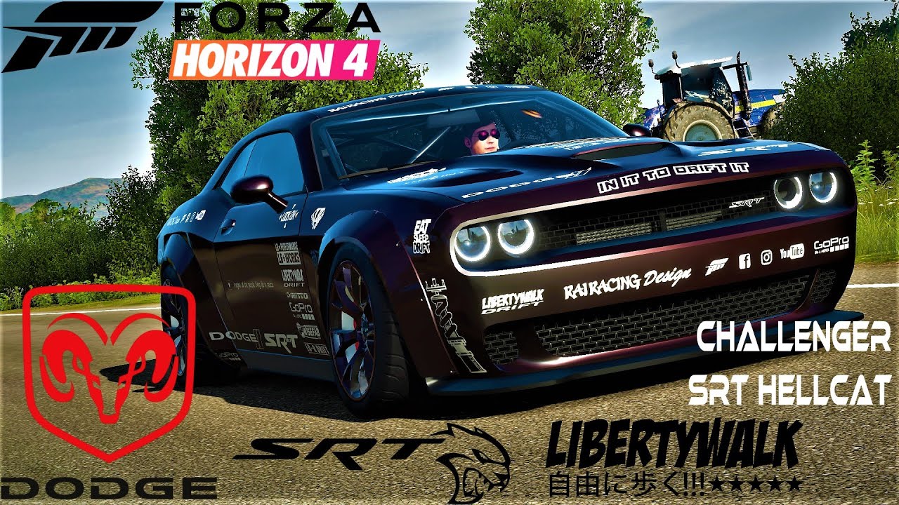 Forza Horizon 4 - Liberty Walk Dodge Challenger SRT Hellcat - Drift ...