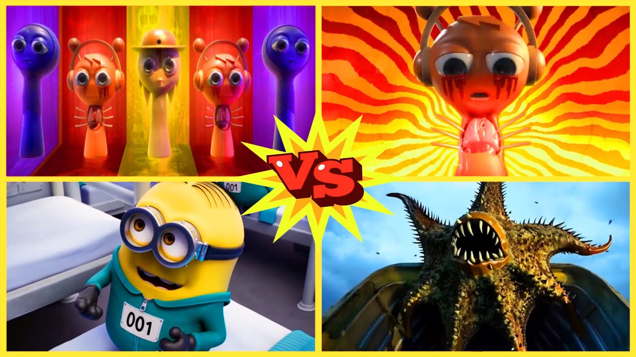 INCREDIBOX SPRUNKI Horror Skunx 2🆚Sprunki Friend🆚Minions Parody🆚HUNGRY ...