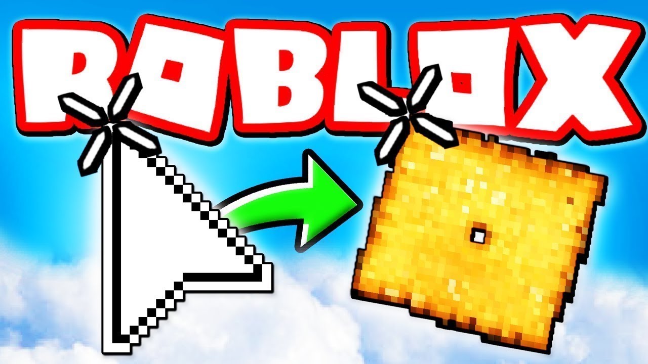 HOW TO TURN YOUR CURSOR IN ROBLOX TO A CHEESE-IT. - YouTube