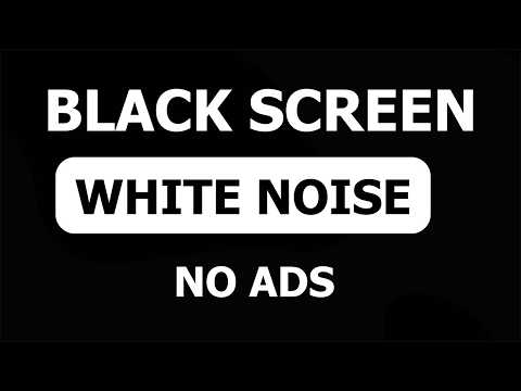 24 Hour White Noise for Uninterrupted Sleep | Calm Mind & Deep Rest | Black Screen No Ads