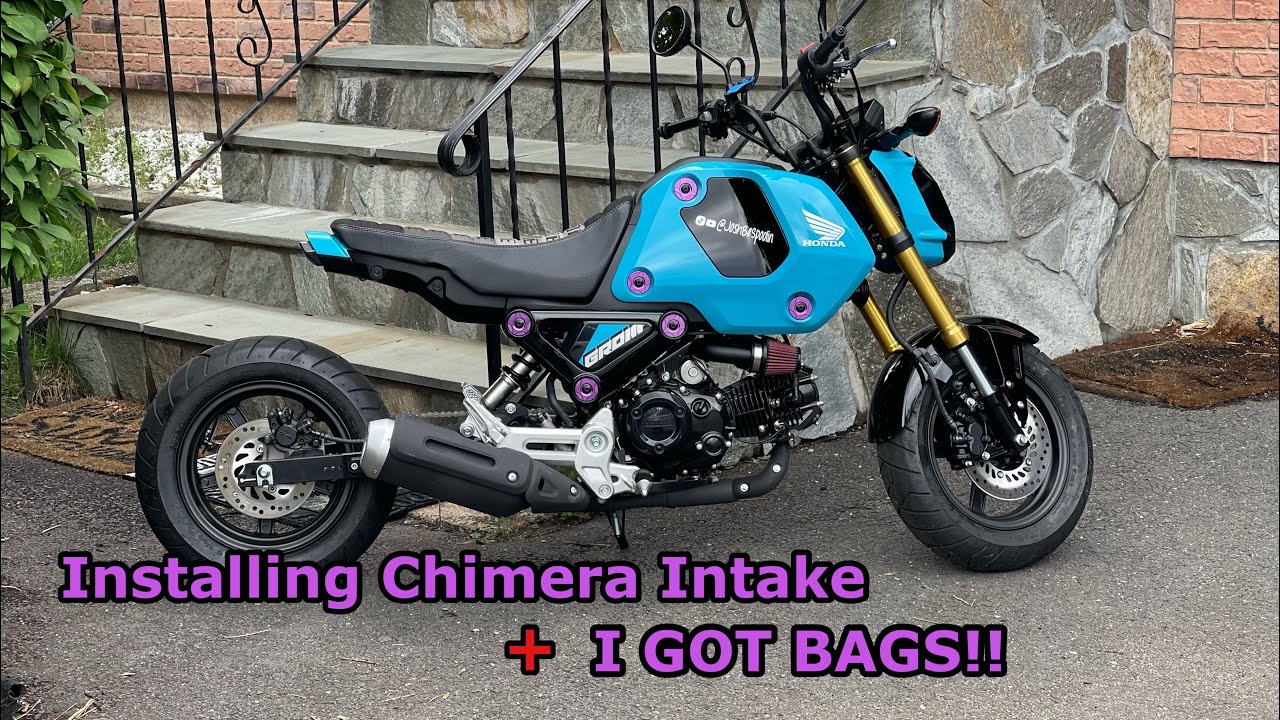 2024 Honda Grom Gets Chimera Intake | Installation Vid! - YouTube