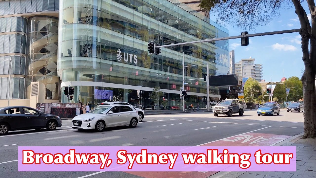 🇦🇺 Sydney walking tour along Broadway from Broadway Shopping Mall to ...