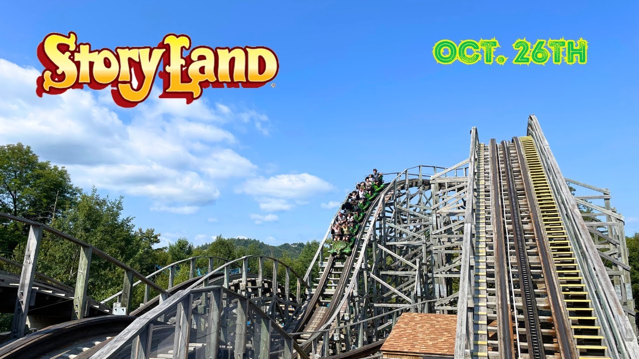 ROAR-O-SAURUS - Story Land - Oct. 26th - YouTube