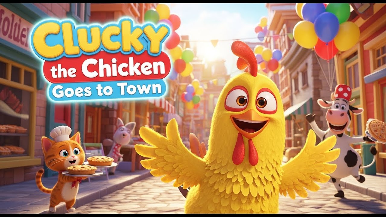 Clucky’s Big Chicken Day Out | Kid-Friendly Adventure Rhyme | Fun ...