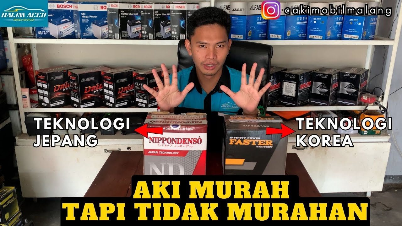 Review Aki Mobil Import | Teknologi Jepang & Korea | Aki NIPPONDENSO ...