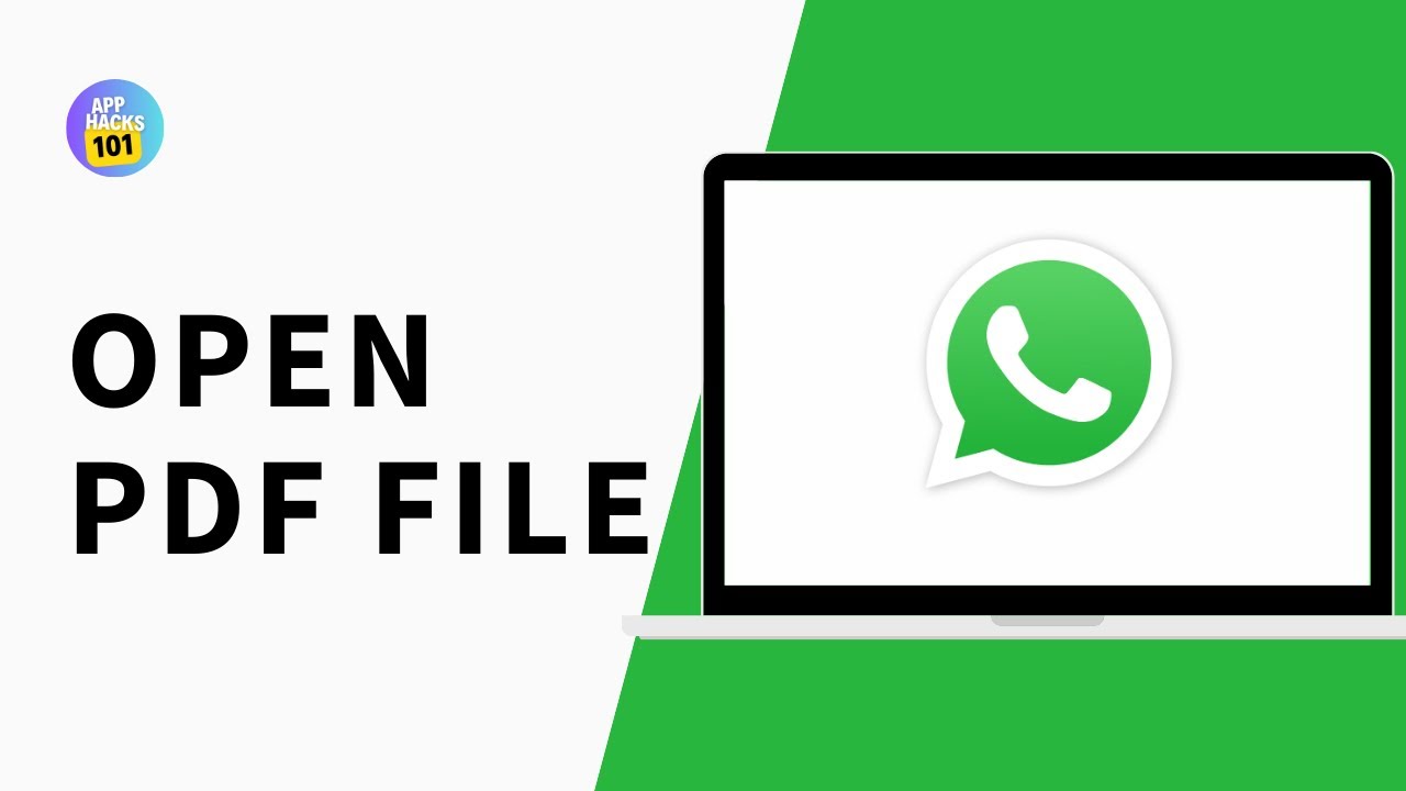 How To Open Pdf File In WhatsApp In Laptop YouTube How To Open Pdf File In WhatsApp In Laptop YouTube
