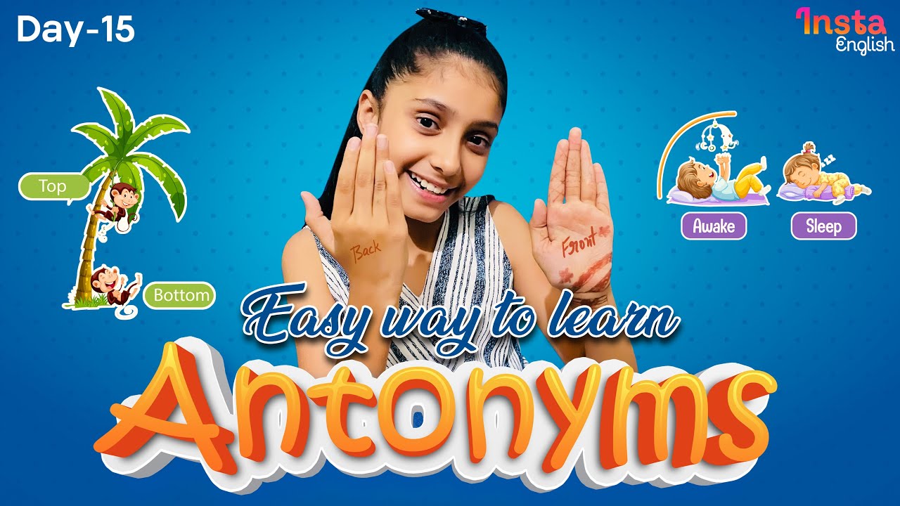 Easy way to learn Antonyms ( Day-15 ) - YouTube