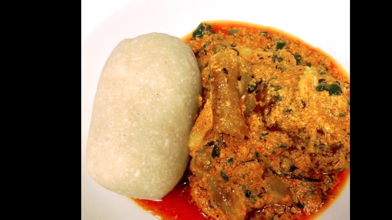 HOW MAKE SIMPLE EGUSI SOUP. - YouTube