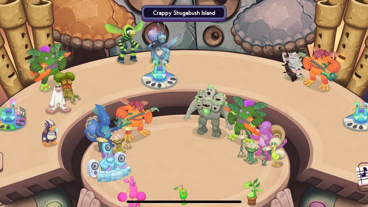 My Singing Monsters Shugabush Island Composer-fied Full Song! - YouTube