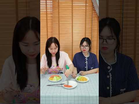 Dividing the sausage evenly… but something feels off 🌭😳#funny #vfx #shorts