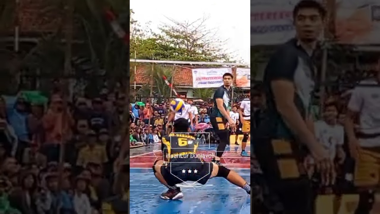 Dimas saputra Spike Terbang #videoshort #volleyball #shorts # ...