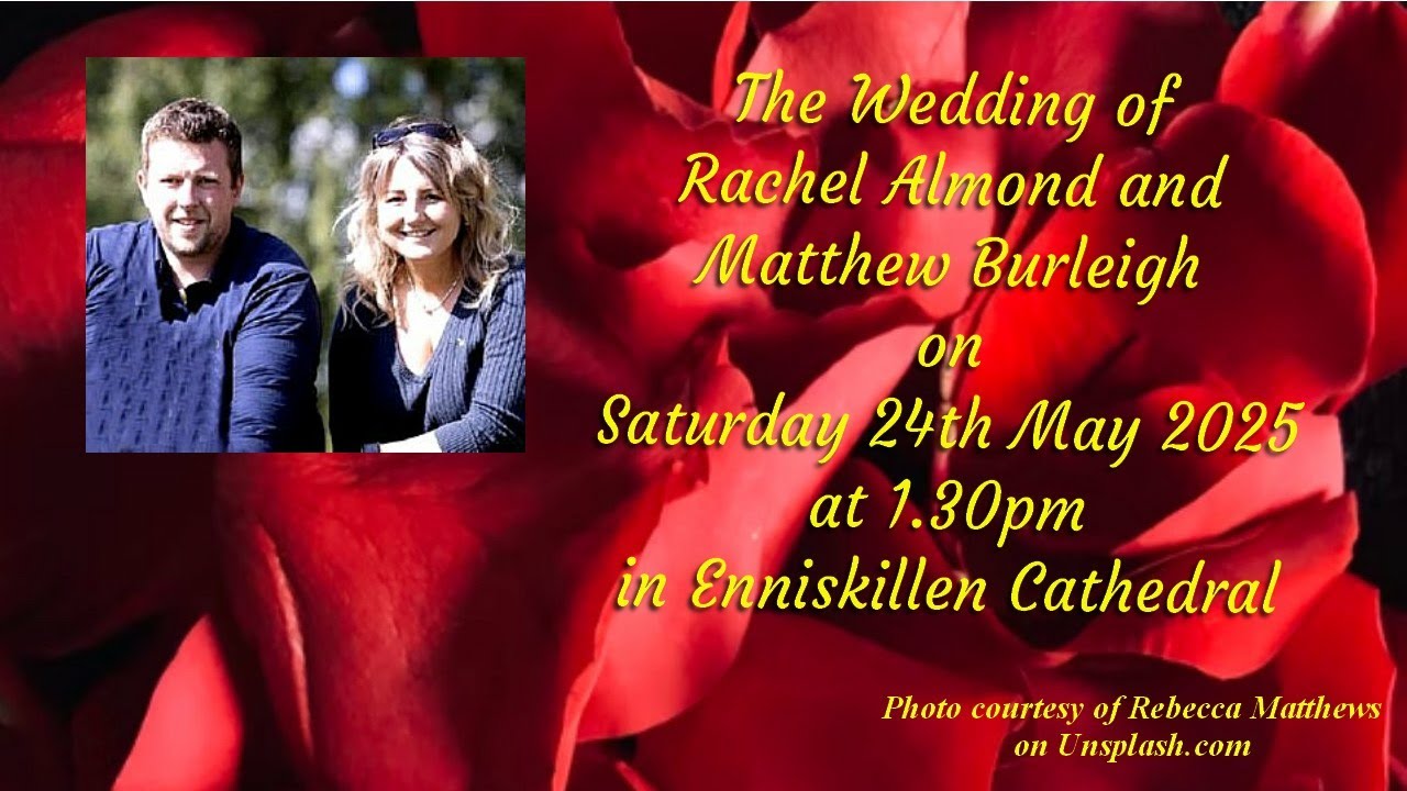 The wedding of Rachel Almond and Matthew Burleigh in Enniskillen ...