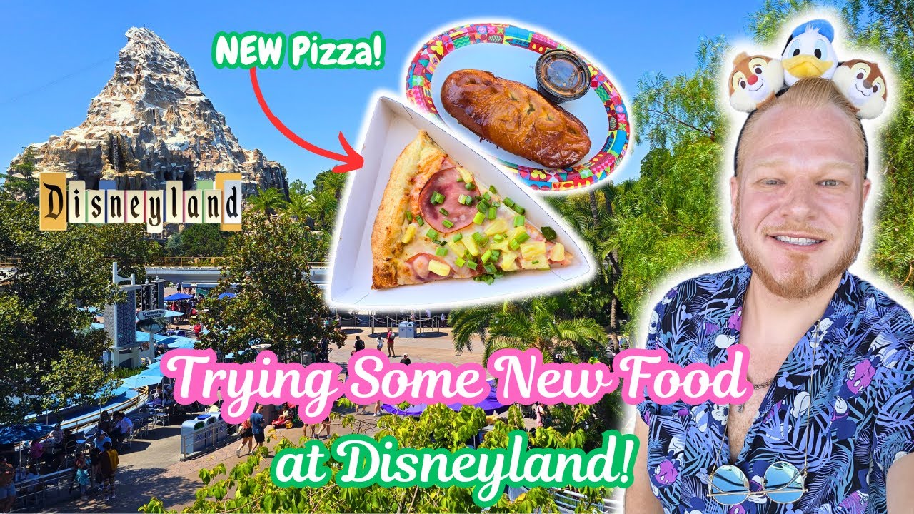 Trying NEW Food at Disneyland! | My Thoughts on the D23 Horizons Parks ...