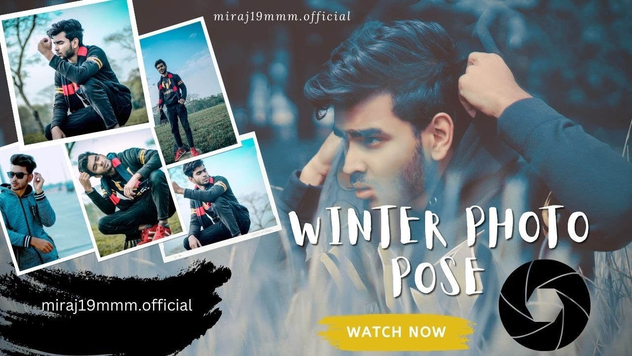Best Pose for Winter | New Stylish Photo Poses for Men | Pose Like ...